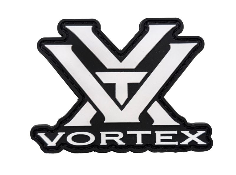 Vortex Optics Rubber Logo Patch black mit Klett